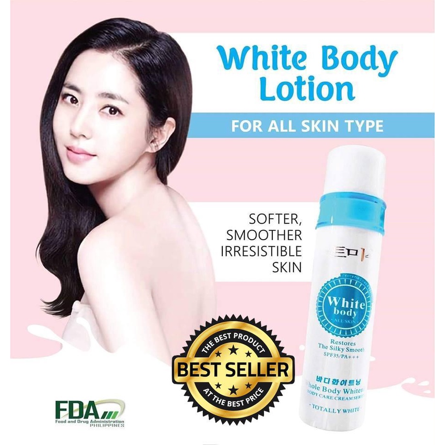 INTENSIVE FORMULA KOREAN BEST WHITENING White Body Korean Lotion SPF 35 ...