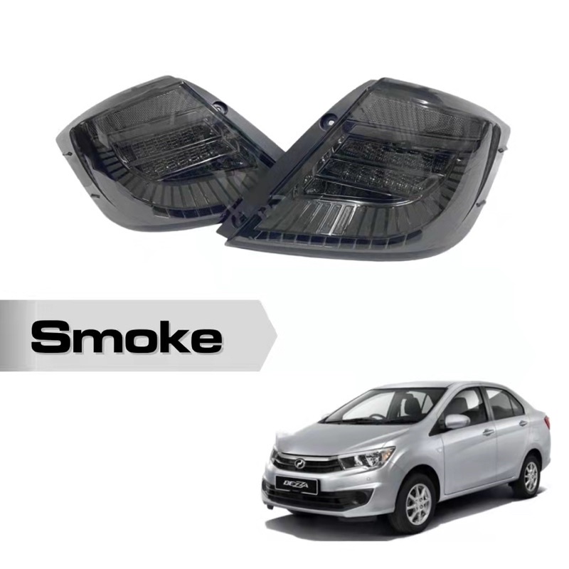 Perodua Bezza 2016 - Onwards Dragon Scale Dynamic Tail Lamp With Signal ...