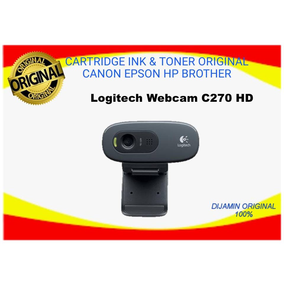 Logitech Webcam C270 Hd | Shopee Malaysia