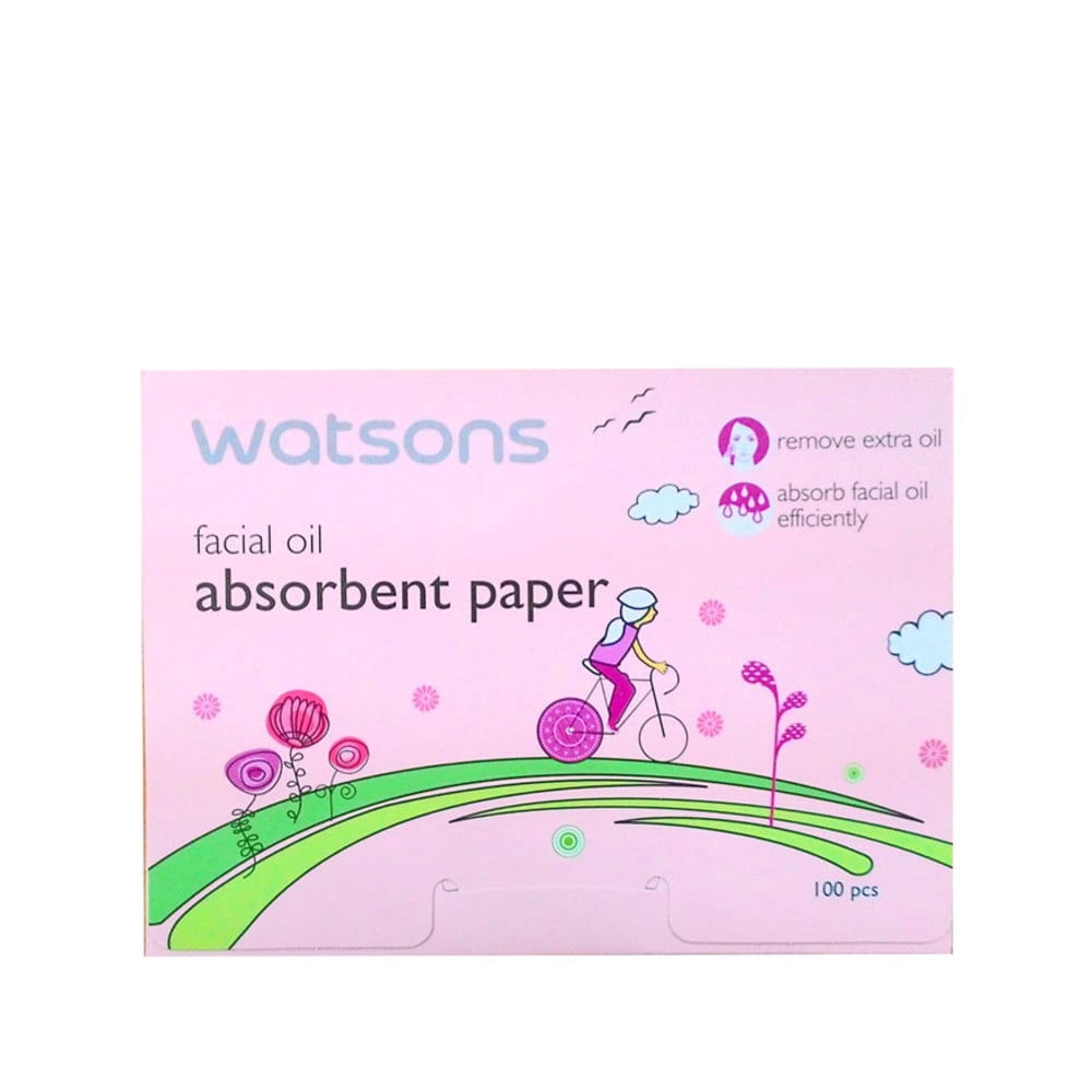 Watsons Facial Oil Absorbent Paper (100s) WT1 | Shopee Malaysia