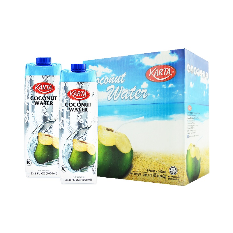 KARTA CCN WATER 1 LITER x 12-ORIGINAL **BUNDLE OF 12** (BY CARTON ...