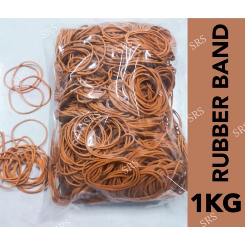 Rubber Band High Quality | Getah Gelang Elastik 1KG 塑胶带 | Shopee Malaysia