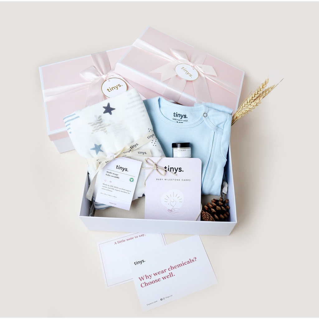 Tinys Premium Baby Gift Set B - Newborn Baby Girl Baby Boy Gender ...
