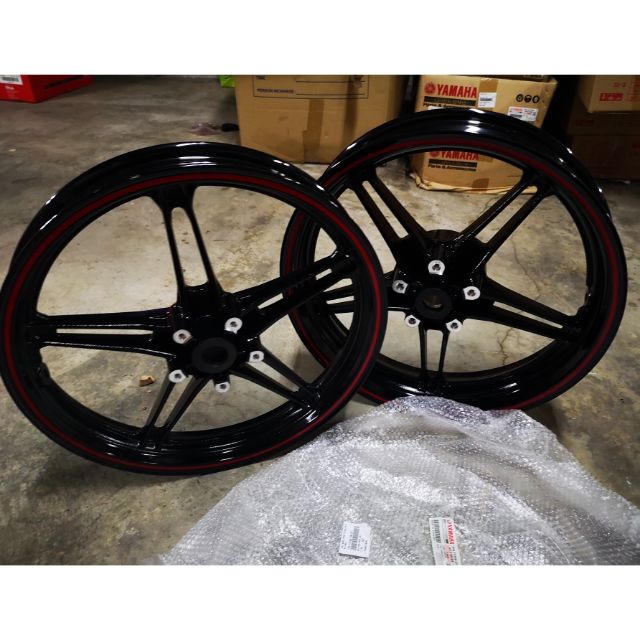 FZ150N Sport Rim BK 350-17/215-17 ORIGINAL YAMAHA 100% | Shopee Malaysia