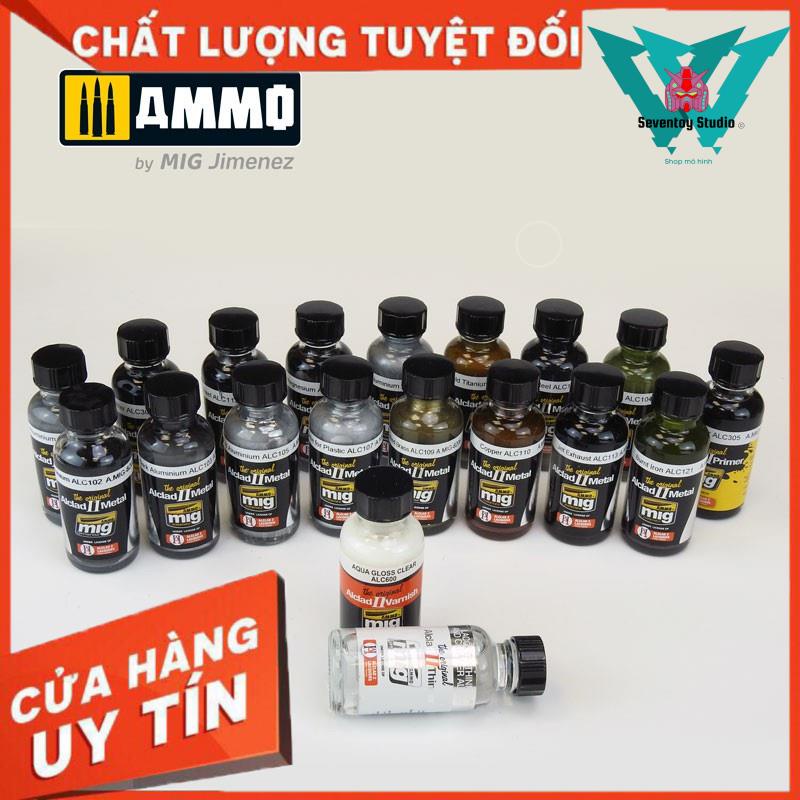 Mig ALCLAD MODEL PAINT super metallic color | Shopee Malaysia