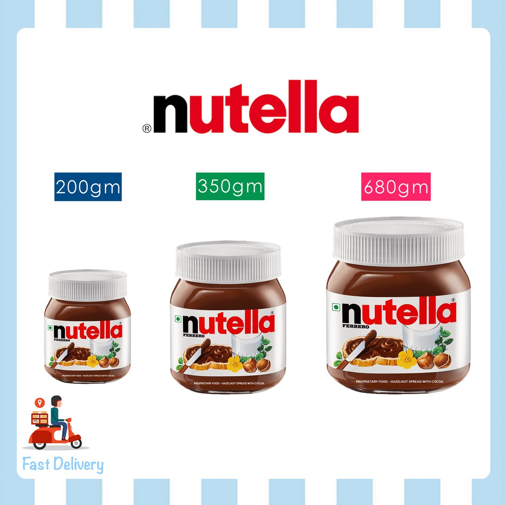 NUTELLA SPREAD FERERRO HAZELNUT 200GM/ 350GM/ 680GM | Shopee Malaysia