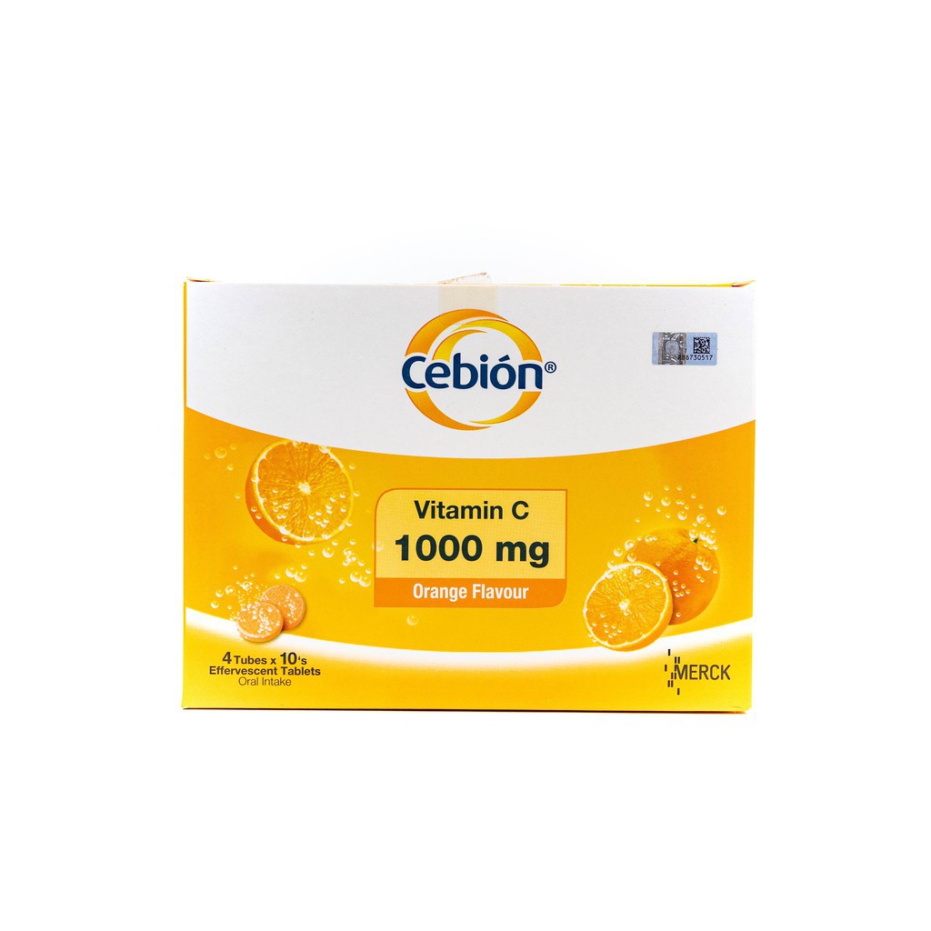 Cebion Vitamin C 1000MG (4x10's) | Shopee Malaysia