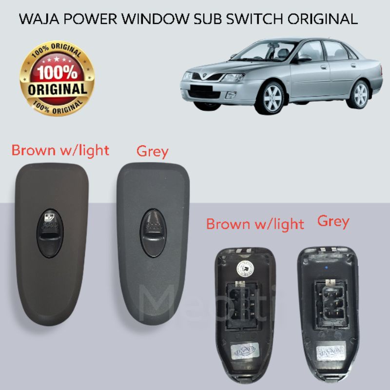 M'SIA READY STOCK WAJA POWER WINDOW SUB SWITCH (ORIGINAL) | Shopee Malaysia