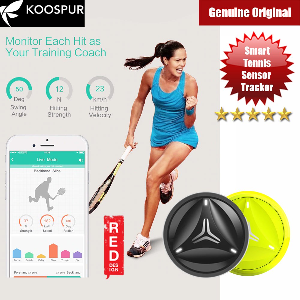 Coollang Smart Tennis Forehand Backhand Smash Swing Speed Sensor ...
