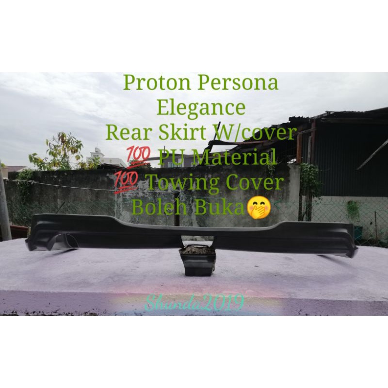 💯 Proton Persona Elegance Rear Bumper Skirt (Pu Material) | Shopee Malaysia