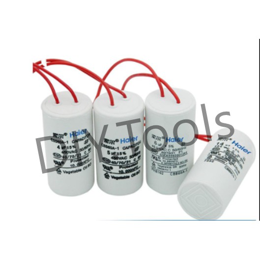 DIY.Tools 4UF/ 5UF/ 6UF/ 8UF /10UF /12UF /14UF CBB60 2Wire Fridge ...