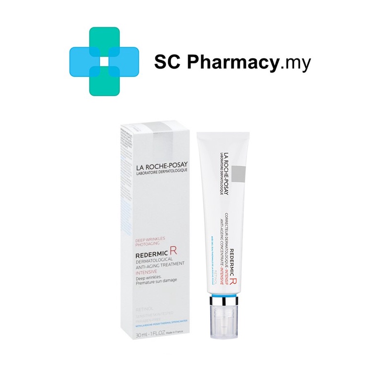 [Exp 2027] La Roche Posay Redermic [R] Anti-Aging RETINOL Cream 30ml ...