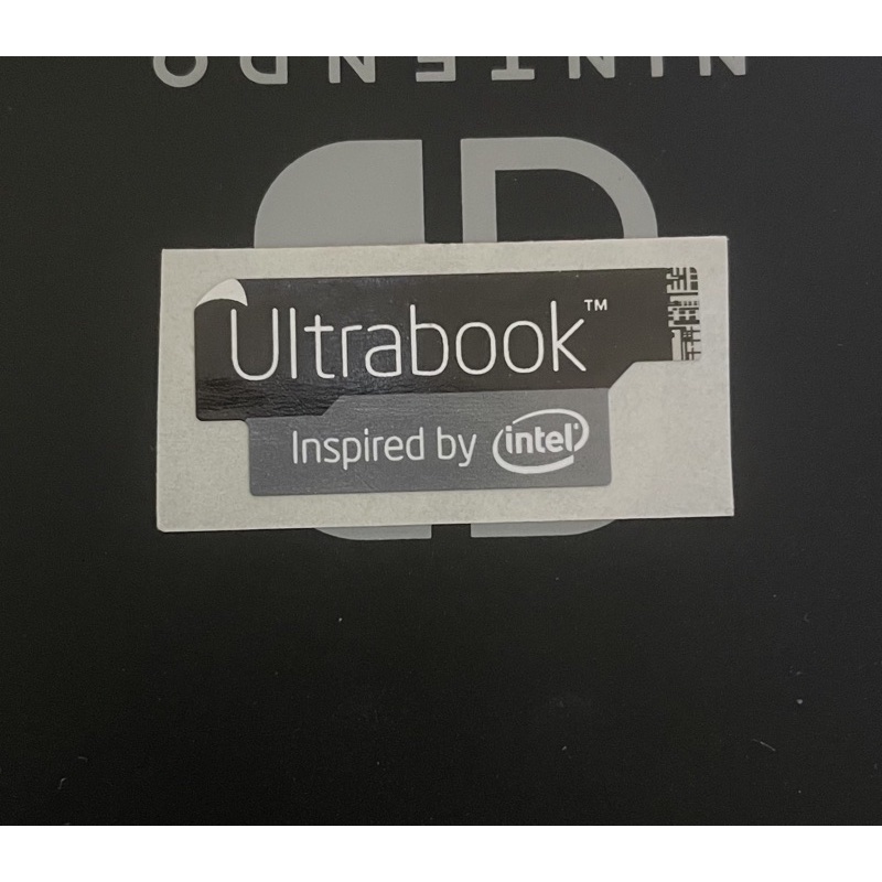 Original black intel Ultrabook logo Sticker | Shopee Malaysia