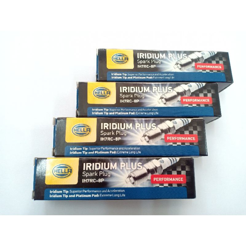 HELLA IRIDIUM SPARK PLUG SET PERODUA KANCIL, PROTON SAGA, WIRA | Shopee ...