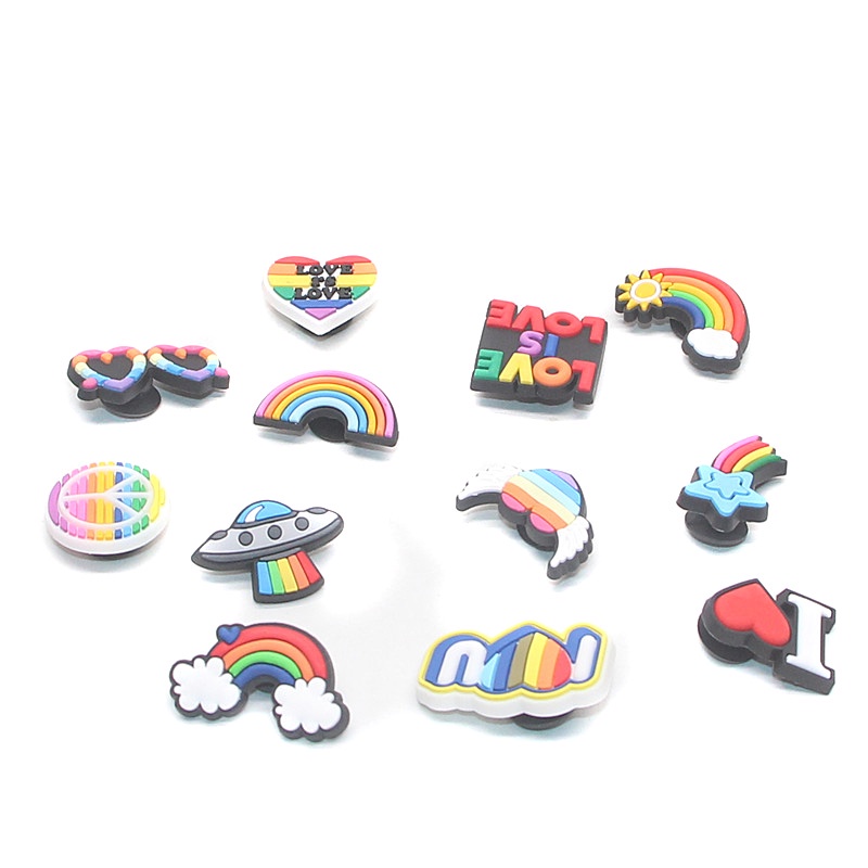 Shoe chamrs Creative Jibbitz Charm Set Crocs Accessories Decoration PVC ...