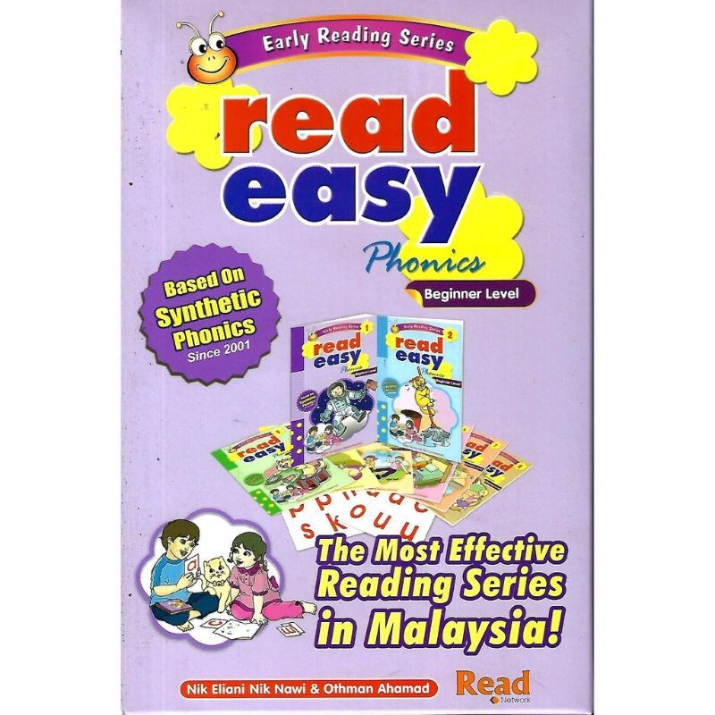 Read Easy Phonics (8 books & flash cards) | Shopee Malaysia