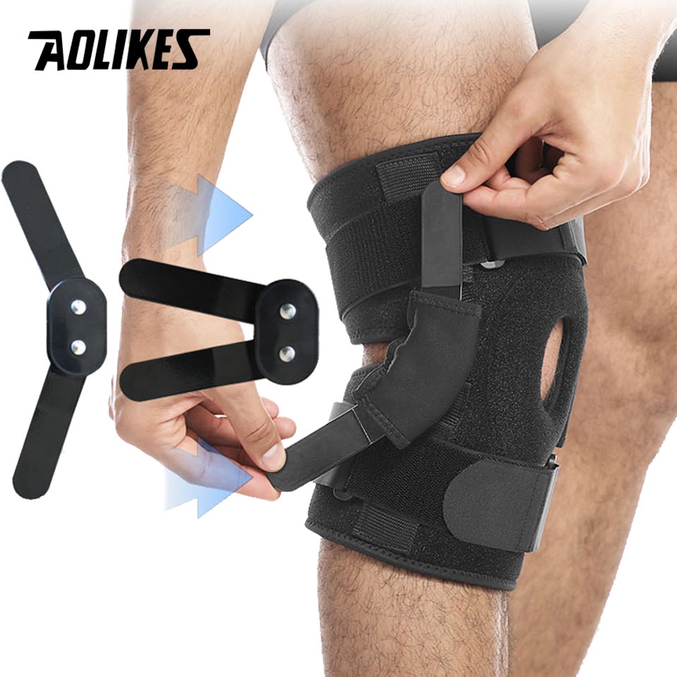 Aolikes Gel Patella Knee Support Brace with Removable Dual Side ...