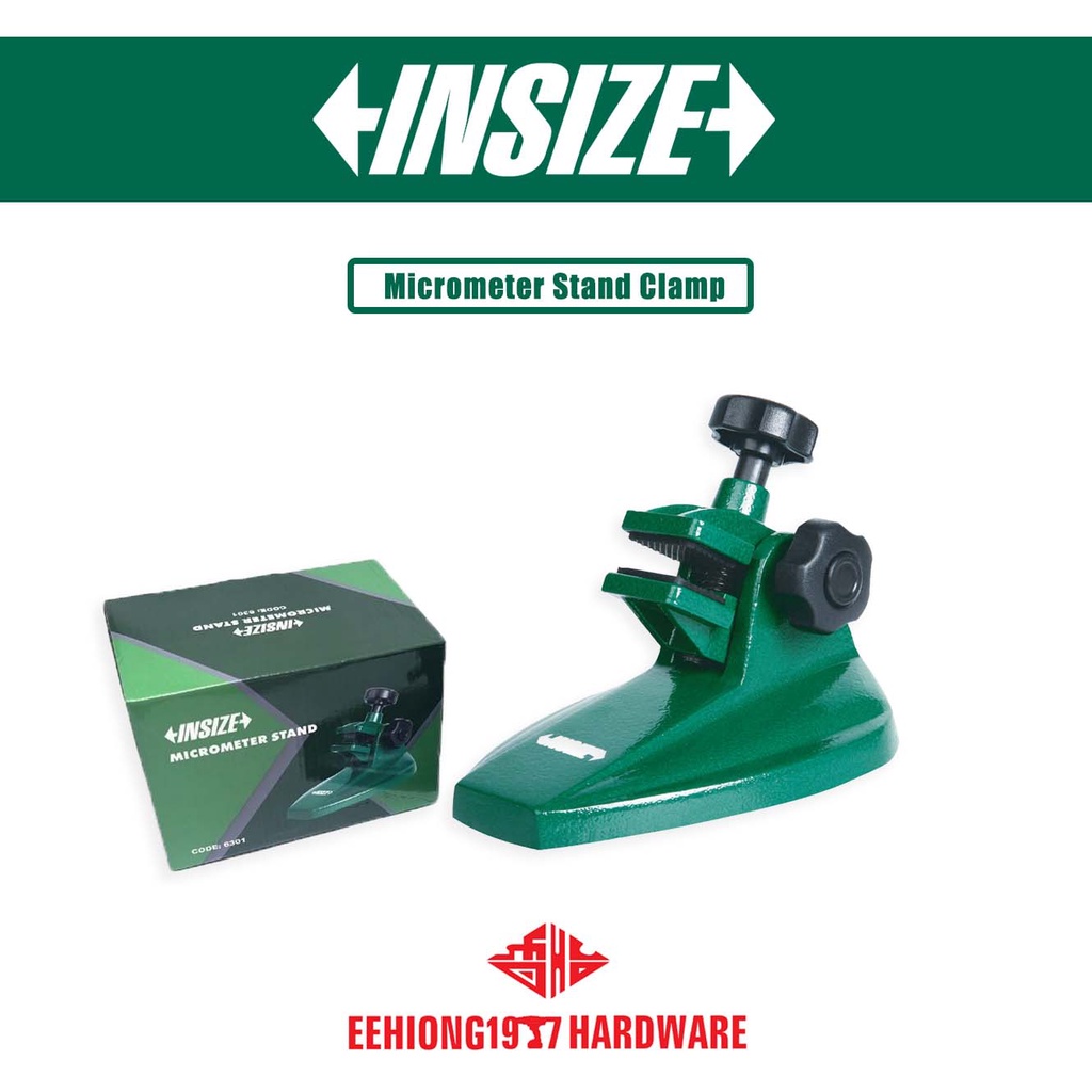 INSIZE 6301 Micrometer Stand Clamp 25mm To 100mm EEHIONG1977 | Shopee ...