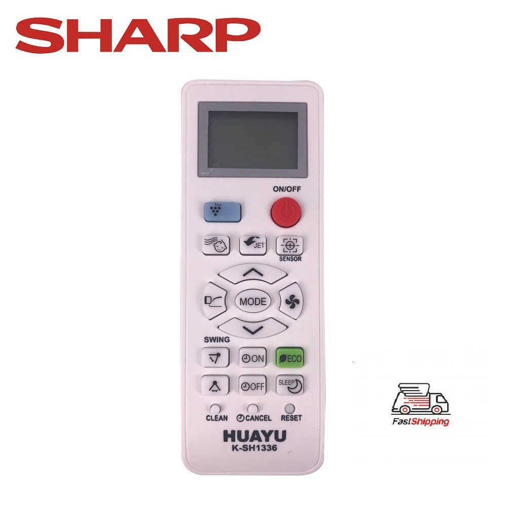 SHARP AIR COND REMOTE CONTROL MULTI REPLACEMENT HUAYU (K-SH1336 ...
