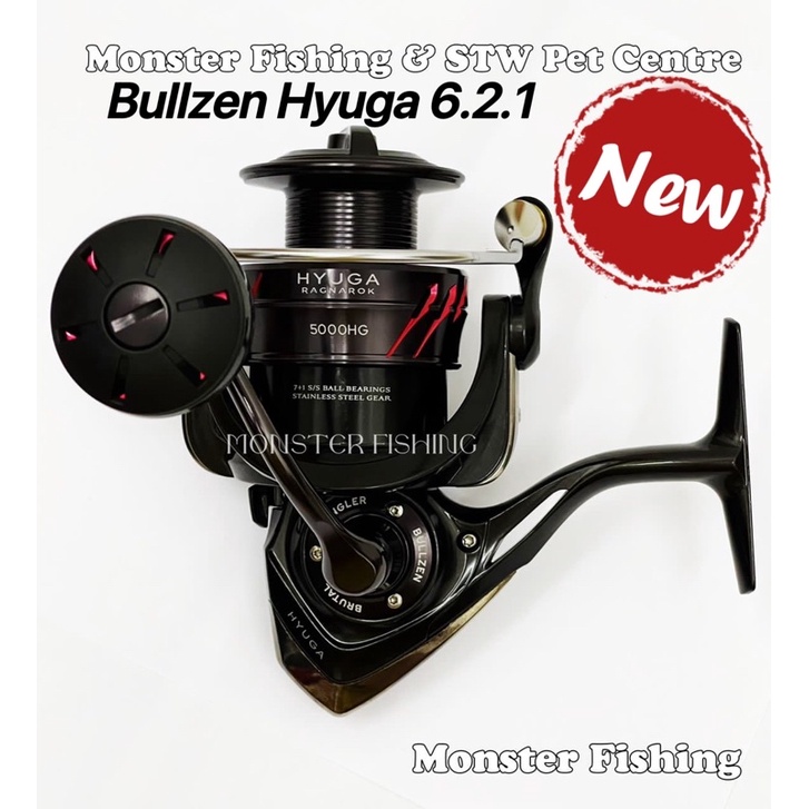 Bullzen Hyuga Ragnarok Reel 800PG 1000PG 4000HG 5000HG | Shopee Malaysia
