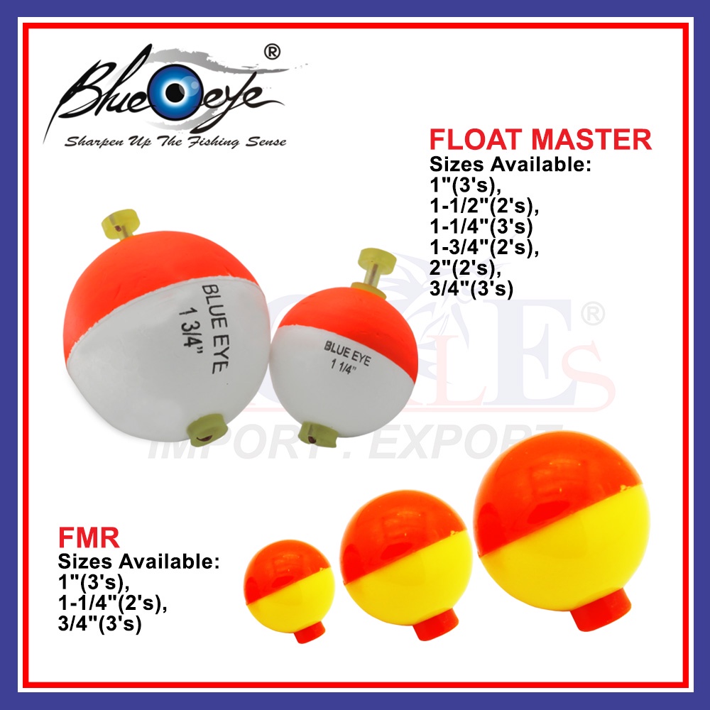 Pelampung Ikan Blue Eye Float Master FMR Round Fishing Float Pelampung Pancing Bulat | Shopee ...