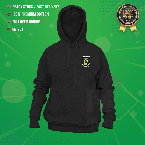Minecraft Gaming Logo Hoodie Sweatshirt Streetwear Unisex Anime Cartoon ...