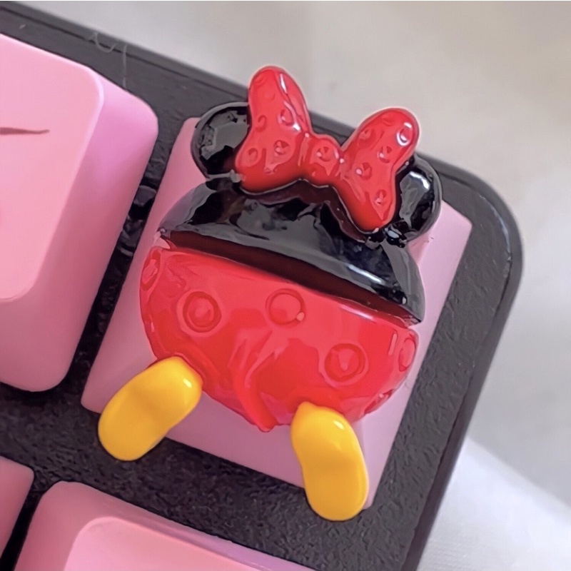 READYSTOCK Cute Disney keycaps PBT | Shopee Malaysia