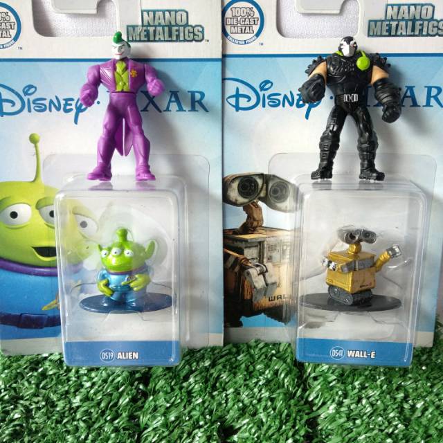 Disney Pixar Nano Metalfigs Alien Package - Wall-E include 2 Figures ...