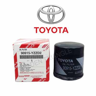 TOYOTA OIL FILTER 90915-YZZD2 FOR OLD CAMRY, INNOVA 2.0, HILUX GUN125 ...