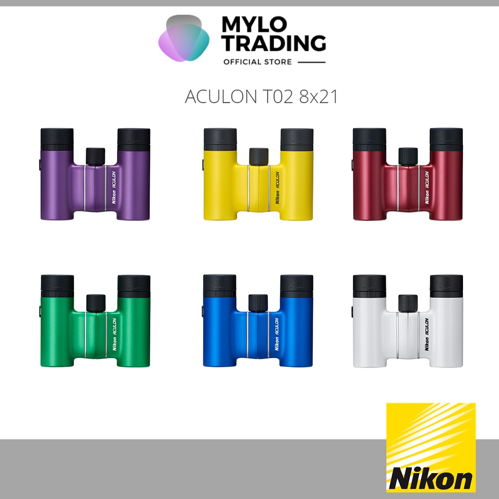 Nikon 8x21 8 X 21 / 10 X 21 10x21 Aculon T02 Compact Type Binocular ...