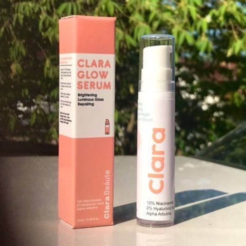 CLARA GLOW SERUM / CERA GLOW OIL / CLARA FAIR & BOUNCY / THE SPOT ...