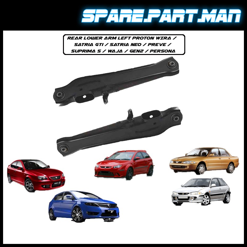 Rear Lower Arm Left OR Right Proton Wira / Satria Gti / Satria Neo ...