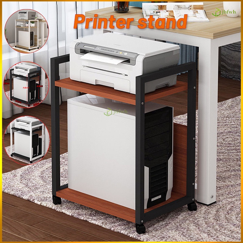 Home printer rack office multi-layer desktop computer mainframe bracket ...
