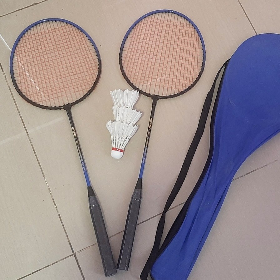 Sports Package Of 2 badminton badminton Rackets badminton shuttlecocks ...