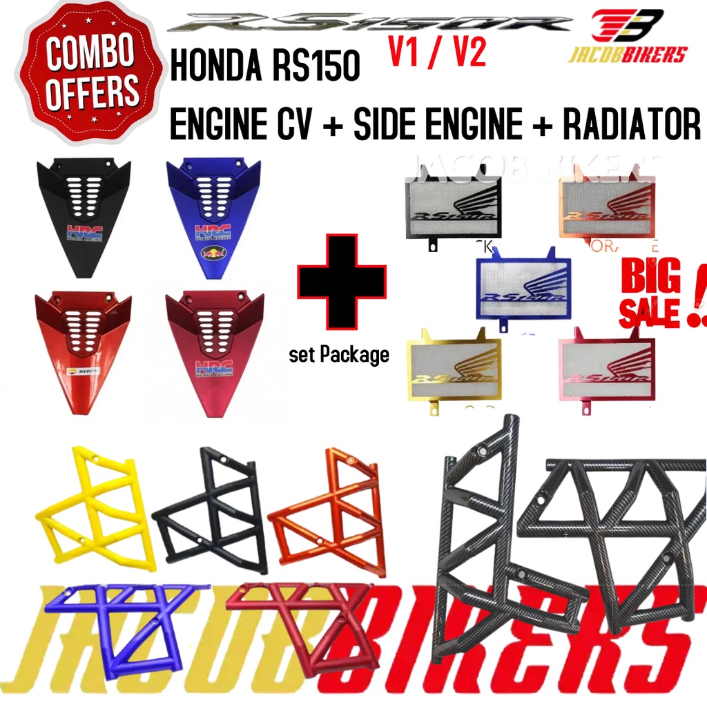 COMBO SET 🔥HONDA RS150 V1 V2SET RS150 V1 V2 Set Package 3 in 1 ENGINE ...
