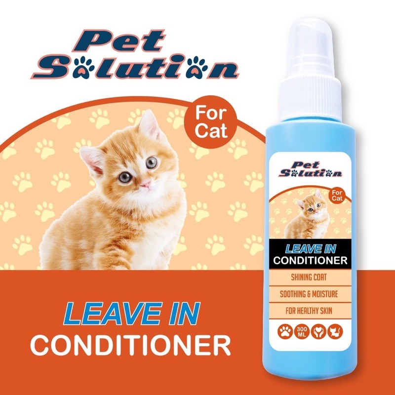 Pet Solution - Cat Leave In Conditioner (300ml) | Shopee Malaysia
