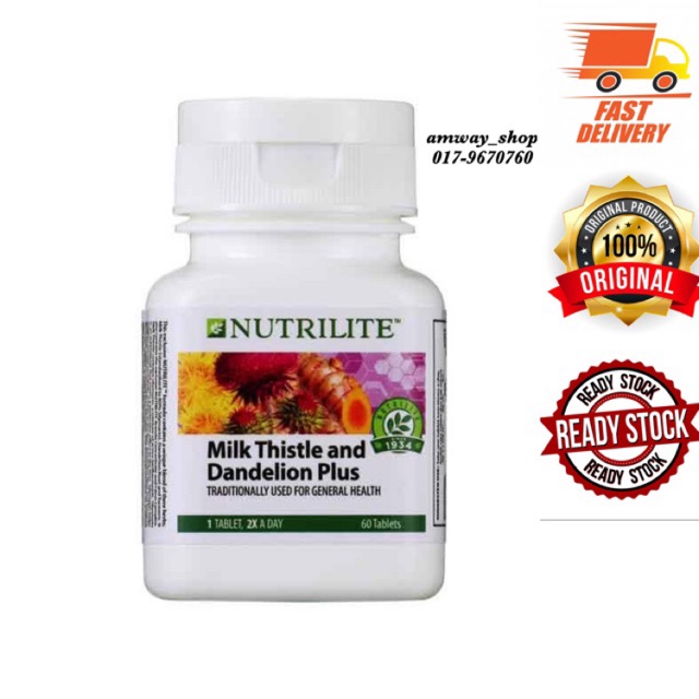 NUTRILITE Milk Thistle and Dandelion Plus (60 tab) | Shopee Malaysia