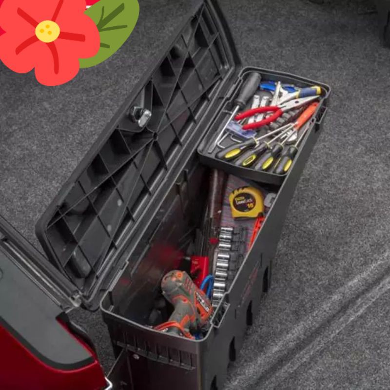 4x4 Waterproof pick up truck swing case tools box storage box 2side ...