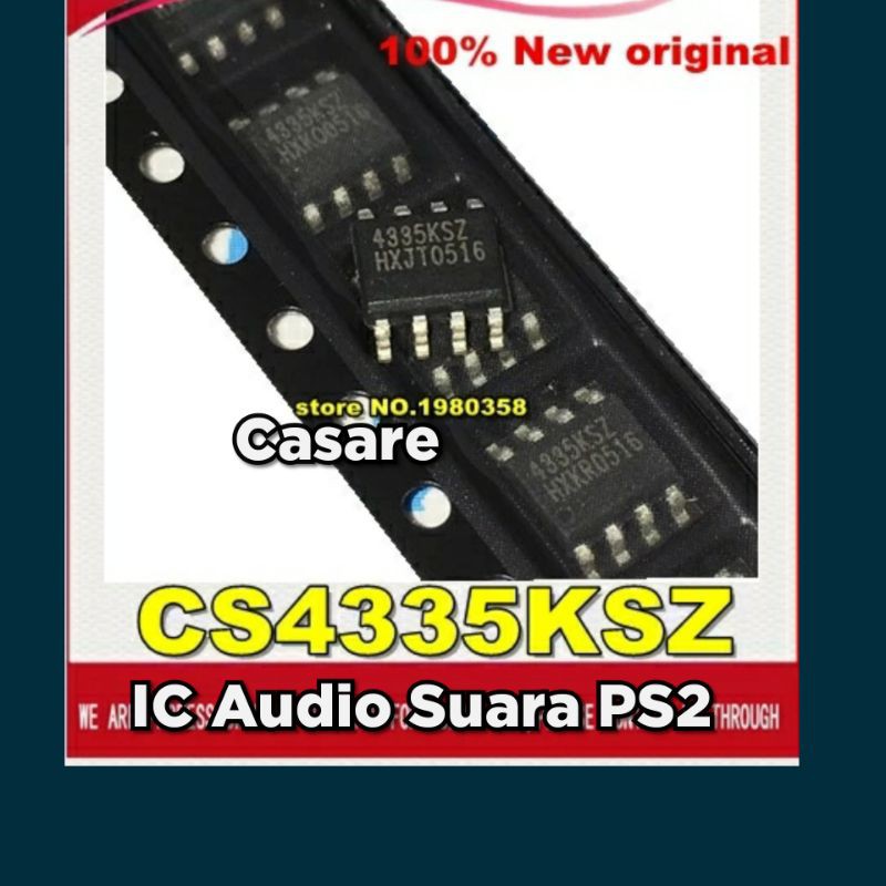 Ic AUDIO PS2 CS4335K IC Sound | Shopee Malaysia