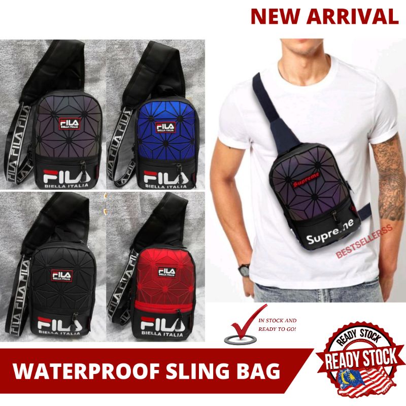 Waterproof Beg Air Kalis Messenger Shoulder Bag PU Leather Peta ...