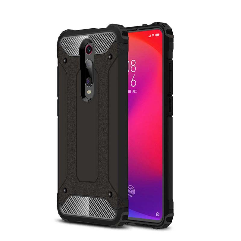 Redmi 9 9A 9T K20 K40 K40Pro Note 9 9S 9Pro 10S 11 11S Shockproof Hybrid Armor Rugged Silicone ...