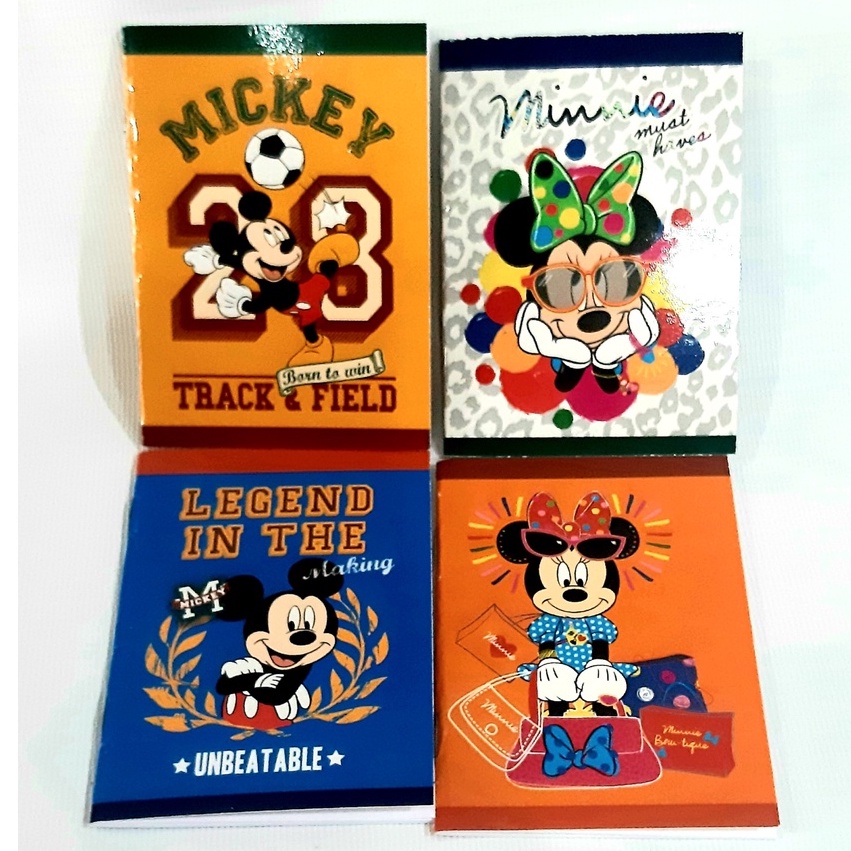 Disney Note Book 4 in 1 (A7 60gsm 40pages) | Shopee Malaysia