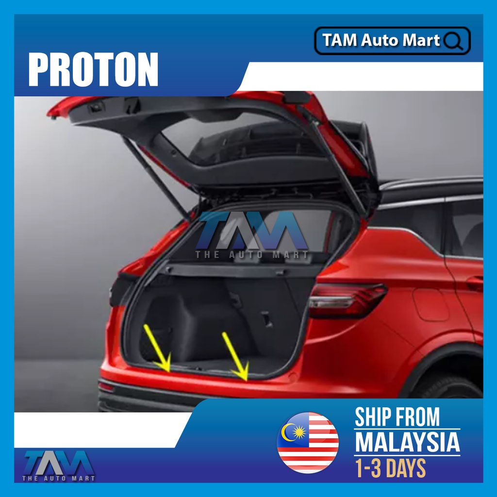 Proton Perodua Rear Bumper Sticker Protector Fit For X50 X70 Ativa Myvi ...