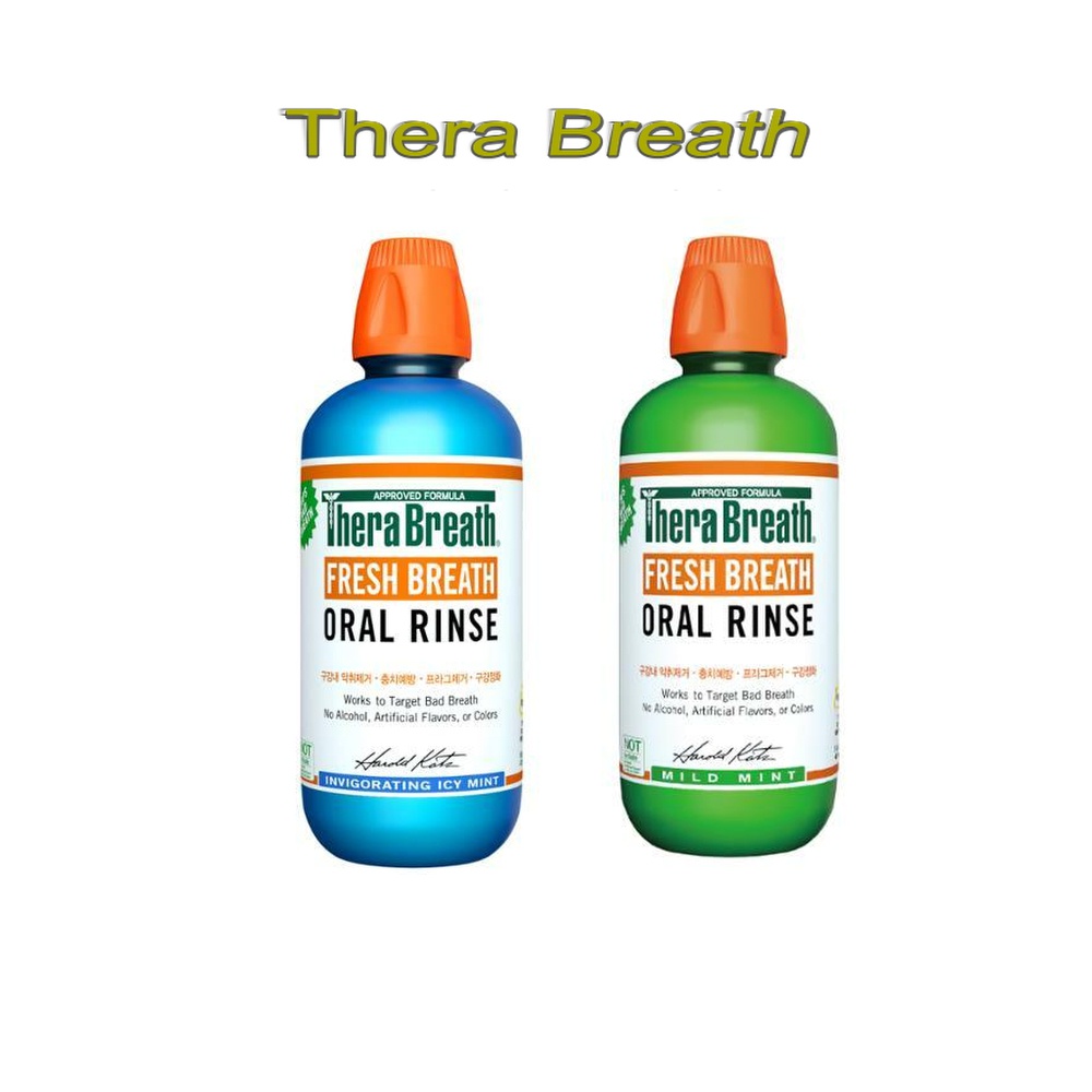 TheraBreath Fresh Breath Dentist Formulated Oral Rinse 473ml | Shopee ...