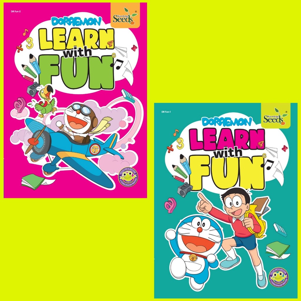 TOAD BOOKS : DORAEMON LEARN WITH FUN ( DR FUN ) | Shopee Malaysia