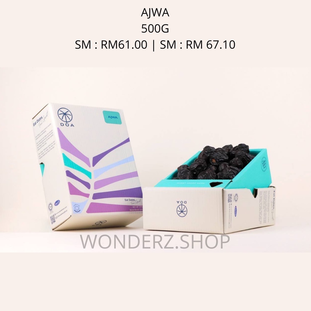 [READY STOCK] Premium Kurma Ajwa Dates 250g 500g Perfect Gift Box ...