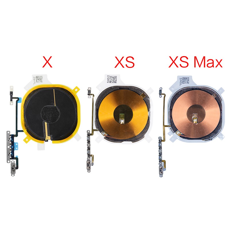 Wireless Charging Chip Coil NFC Module Flex Cable For iPhone X XS Max ...