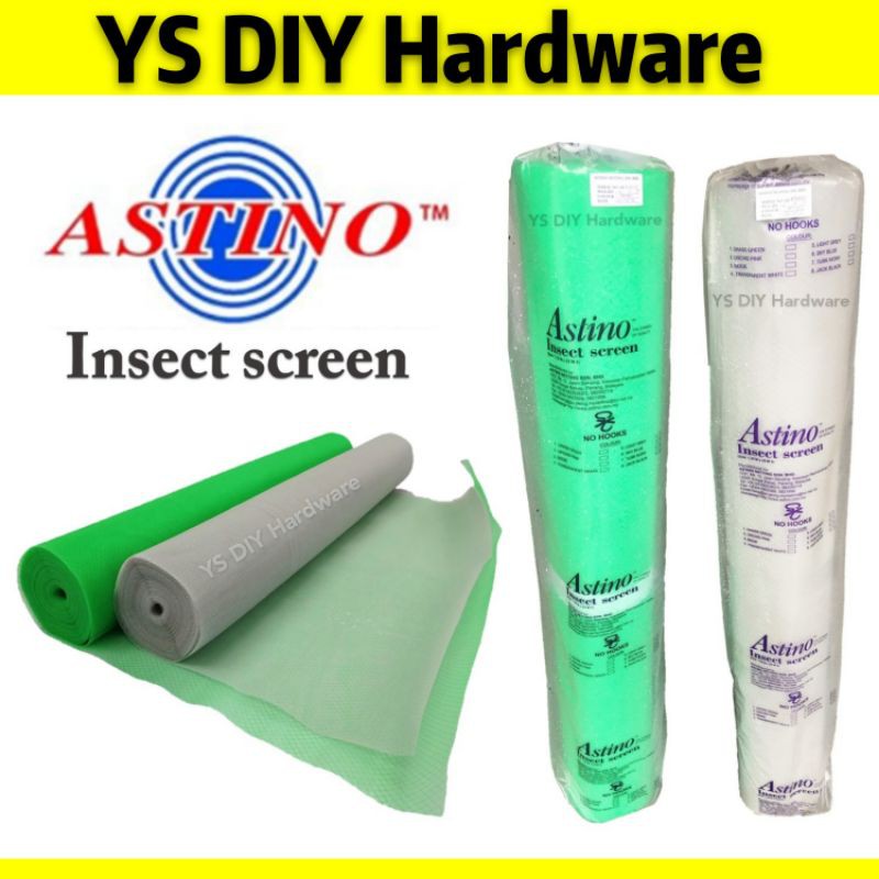 1.25 M X 25 M ASTINO PVC Api Netting Insect Screen Mosquito PVC Net ...