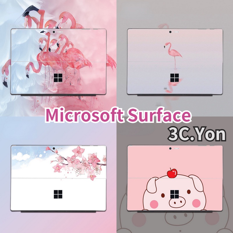 Flamingo Sticker Microsoft Surface Go 3 Go 2 Surface Pro 9 8 7 6 5 4 3 ...