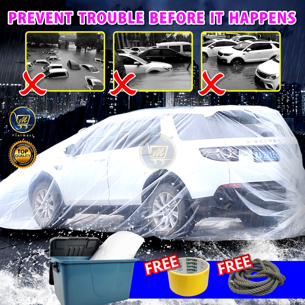 Platmart - [Ready Stock] Large Flood Car Cover / Furniture Bag ...